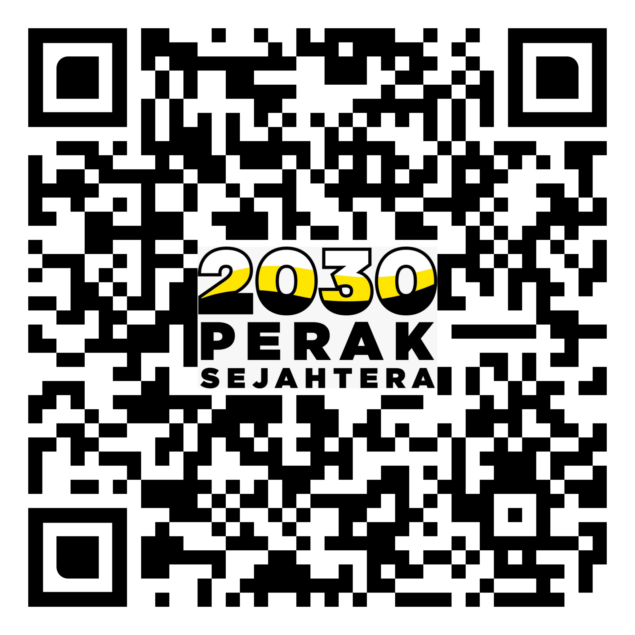 Perak Sejahtera 2030 - Prosperous Perak, Thriving People